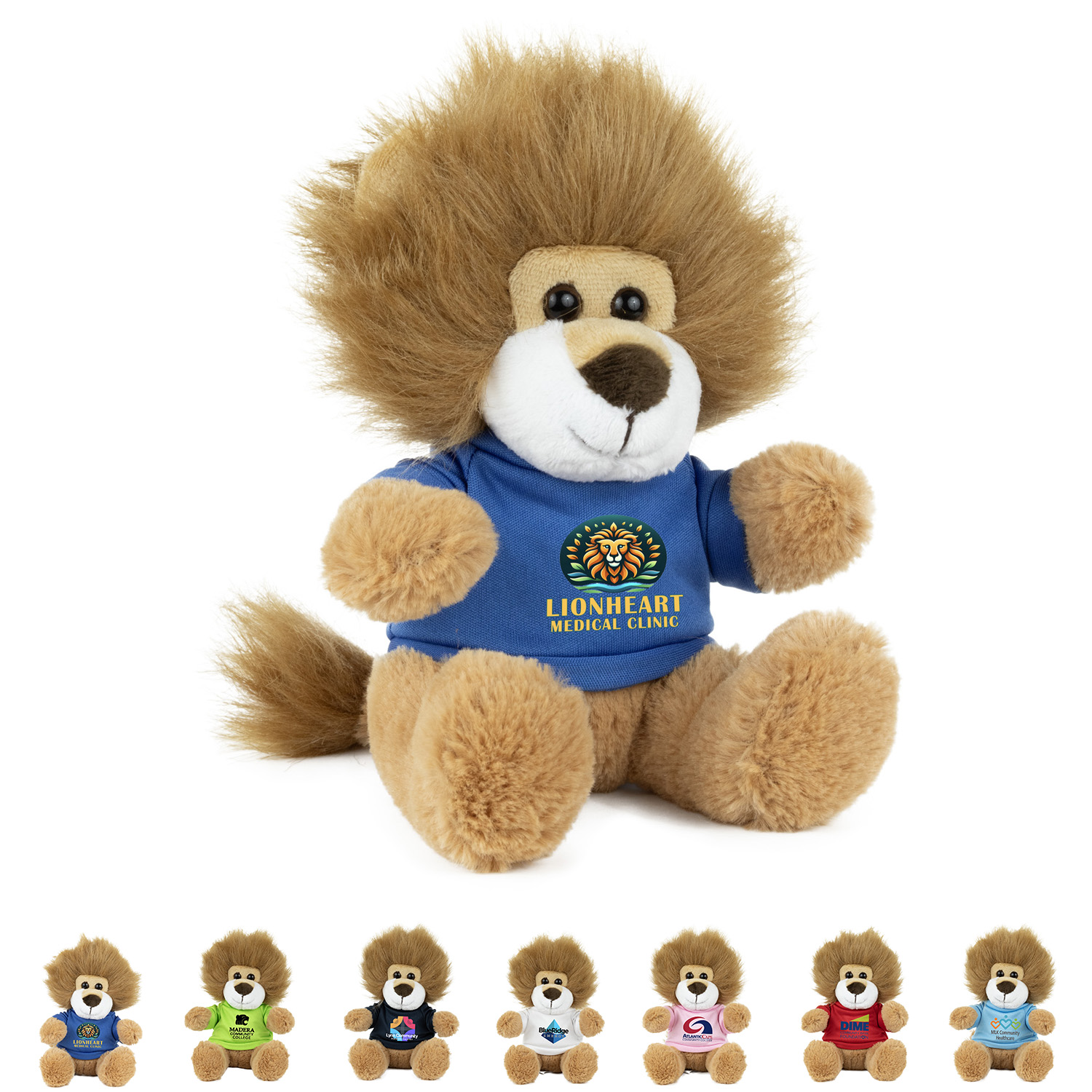 "FLUFFY THE FIERCE" 6” Plush Teddy Lion - Innovation Line Canada